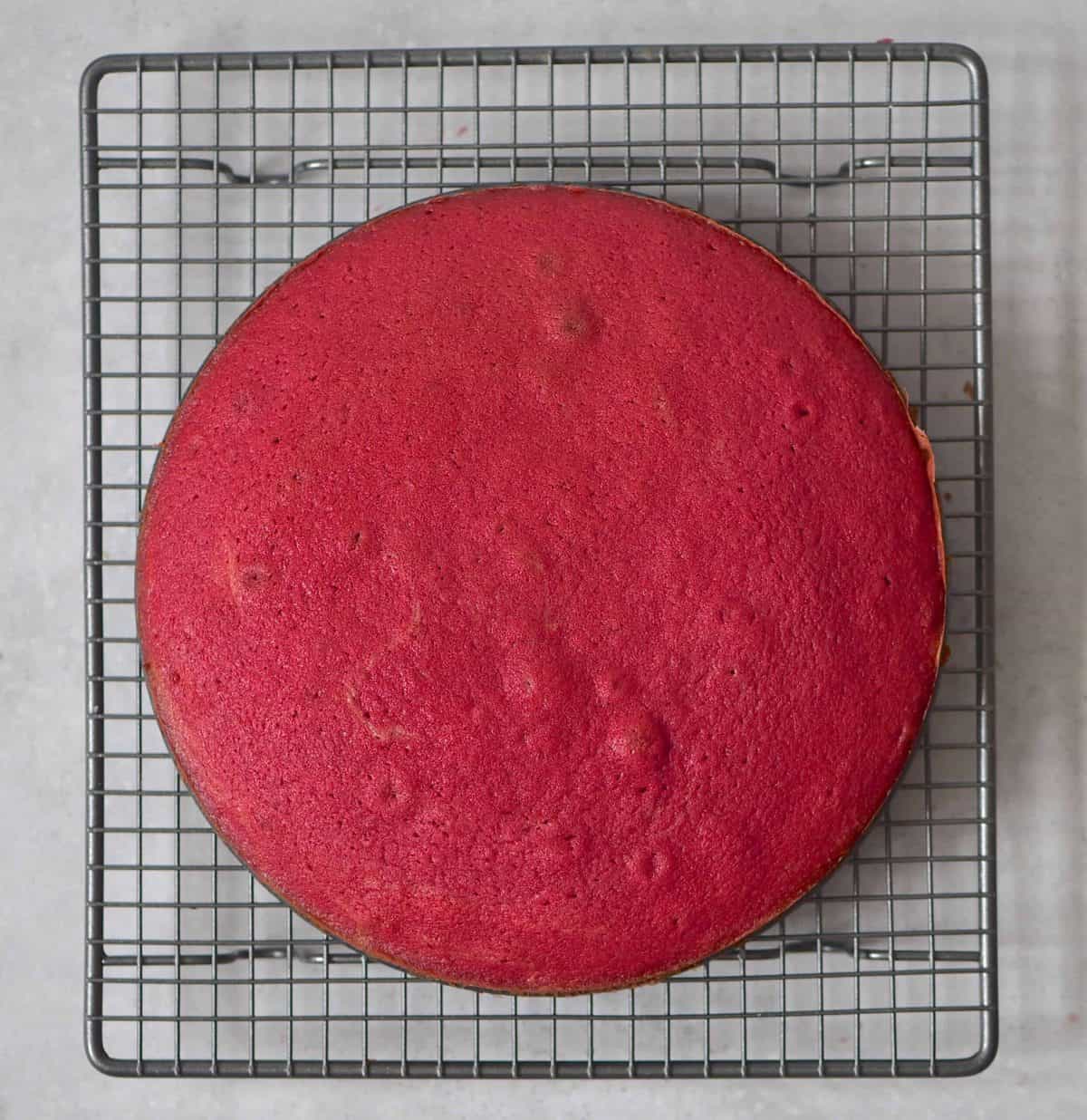 Light and Fluffy Red Velvet Cake w/ Coconut cream frosting - Alphafoodie