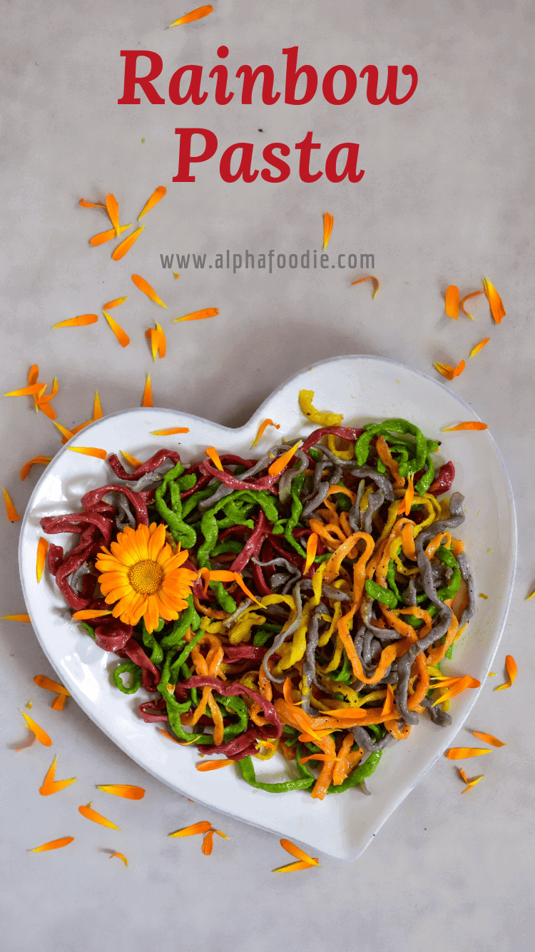 How to Make Colored Pasta (All Natural) - Alphafoodie