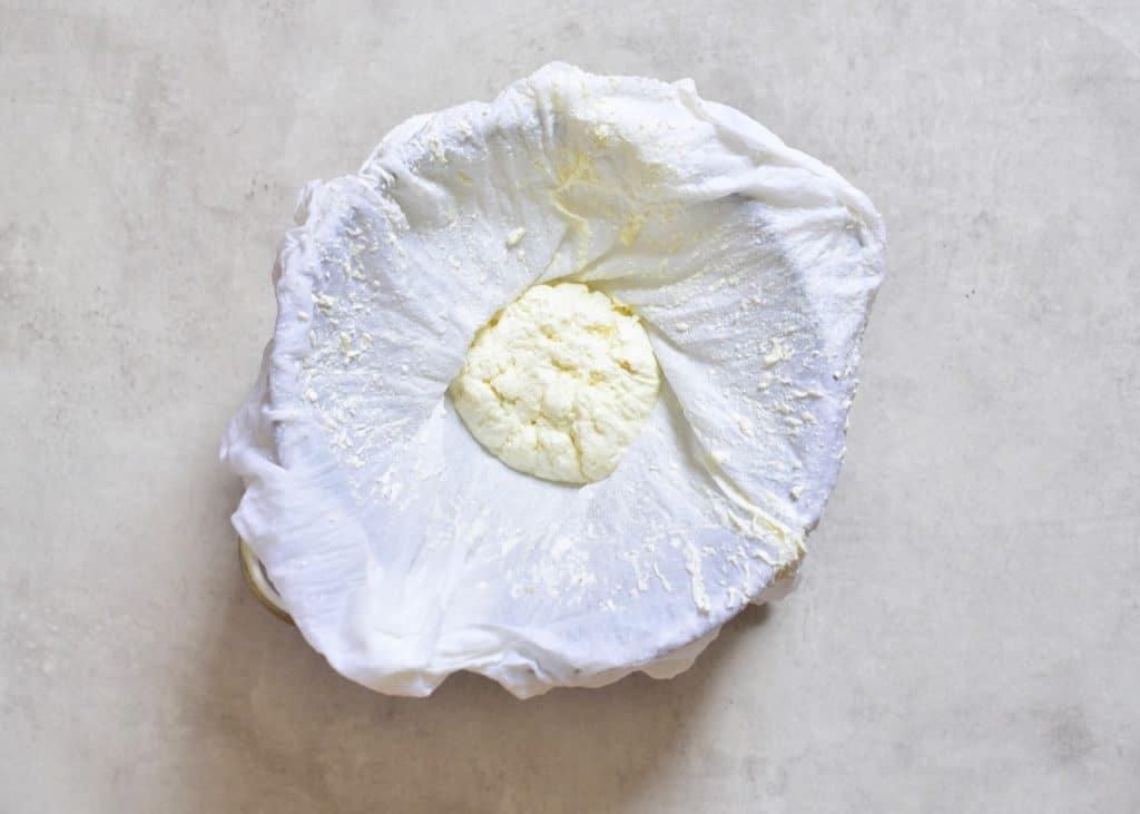 3-Ingredient Homemade Ricotta Cheese - Alphafoodie