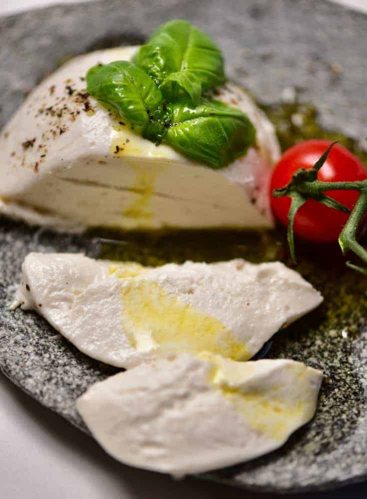 Easy Stretchy Vegan Mozzarella Cheese Gooey Melty Alphafoodie