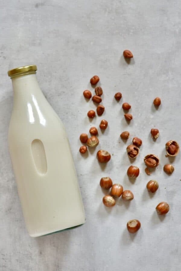 Simple DIY Homemade Hazelnut Milk ( Dairy-Free, GF) - Alphafoodie