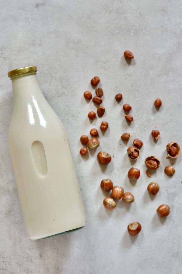 Simple DIY Homemade Hazelnut Milk ( Dairy-Free, GF) - Alphafoodie