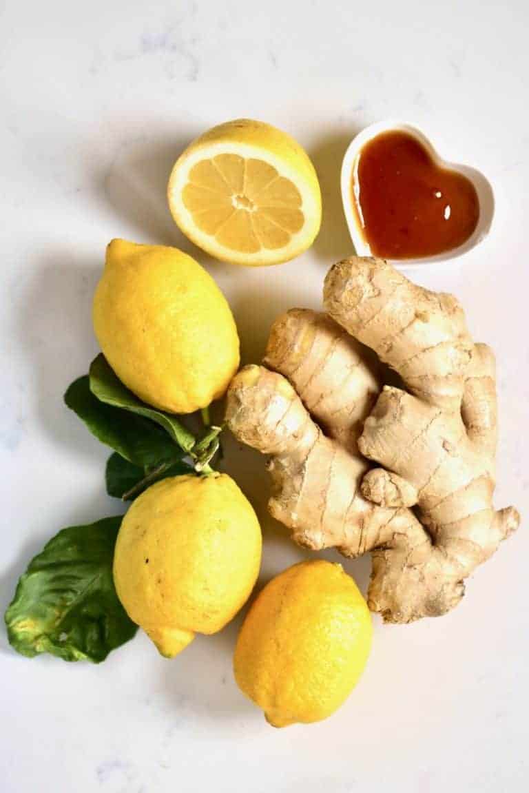 Lemon, Ginger and Cayenne Immunity Shots - Alphafoodie