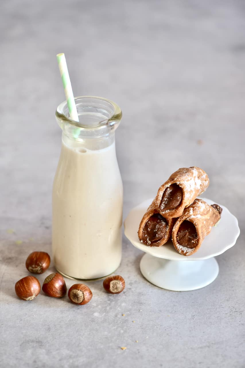 Simple DIY Homemade Hazelnut Milk ( Dairy-Free, GF) - Alphafoodie