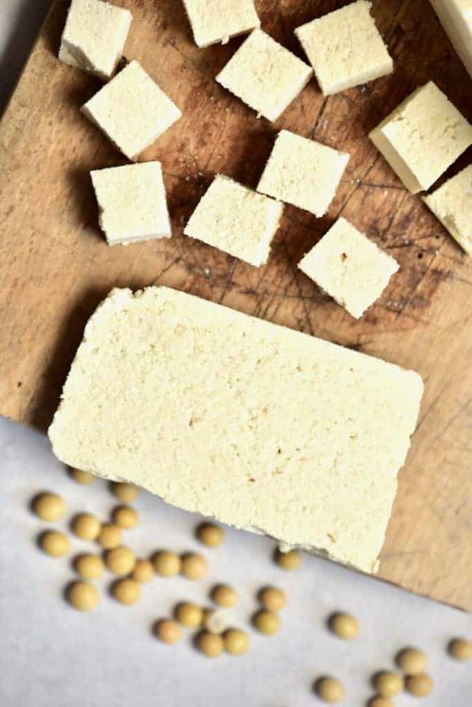 How To Make Tofu at Home - Two Simple Methods - Alphafoodie