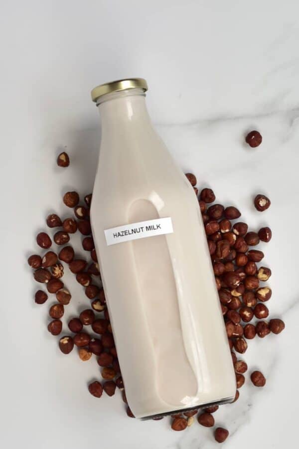 Simple DIY Homemade Hazelnut Milk ( Dairy-Free, GF) - Alphafoodie