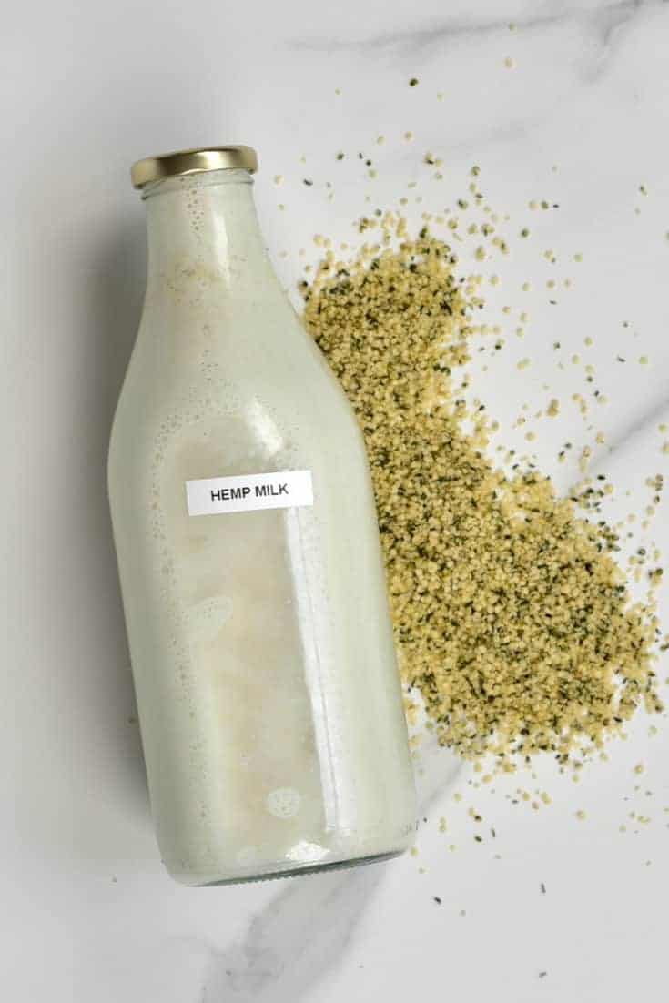 Simple Homemade Hemp Milk Recipe - Alphafoodie