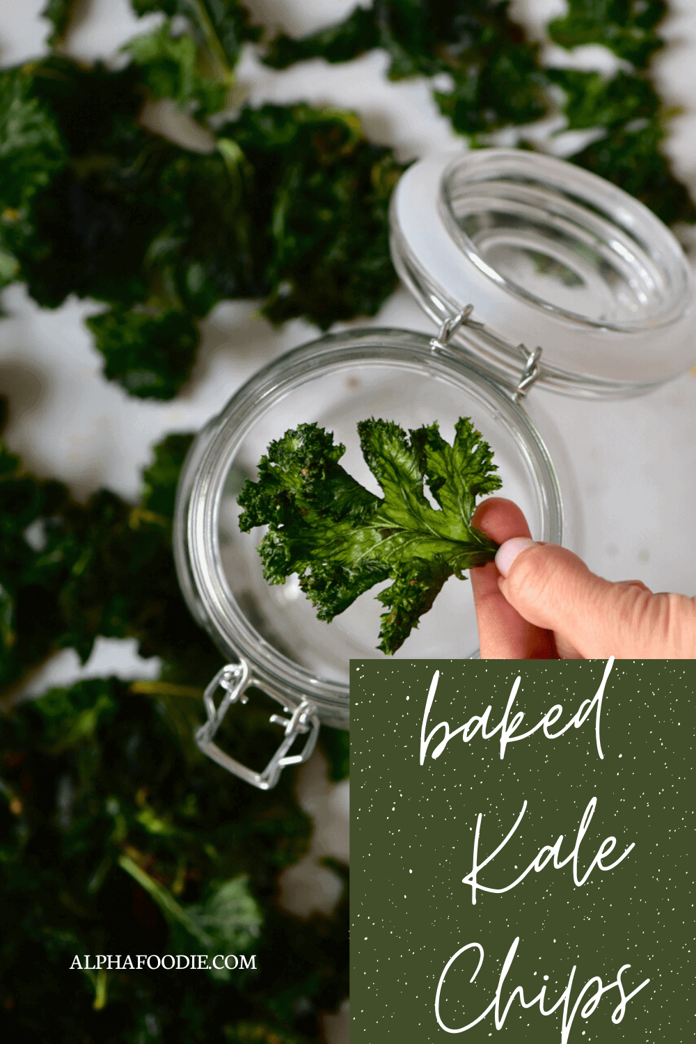 How to Make Crispy Kale Chips - Alphafoodie