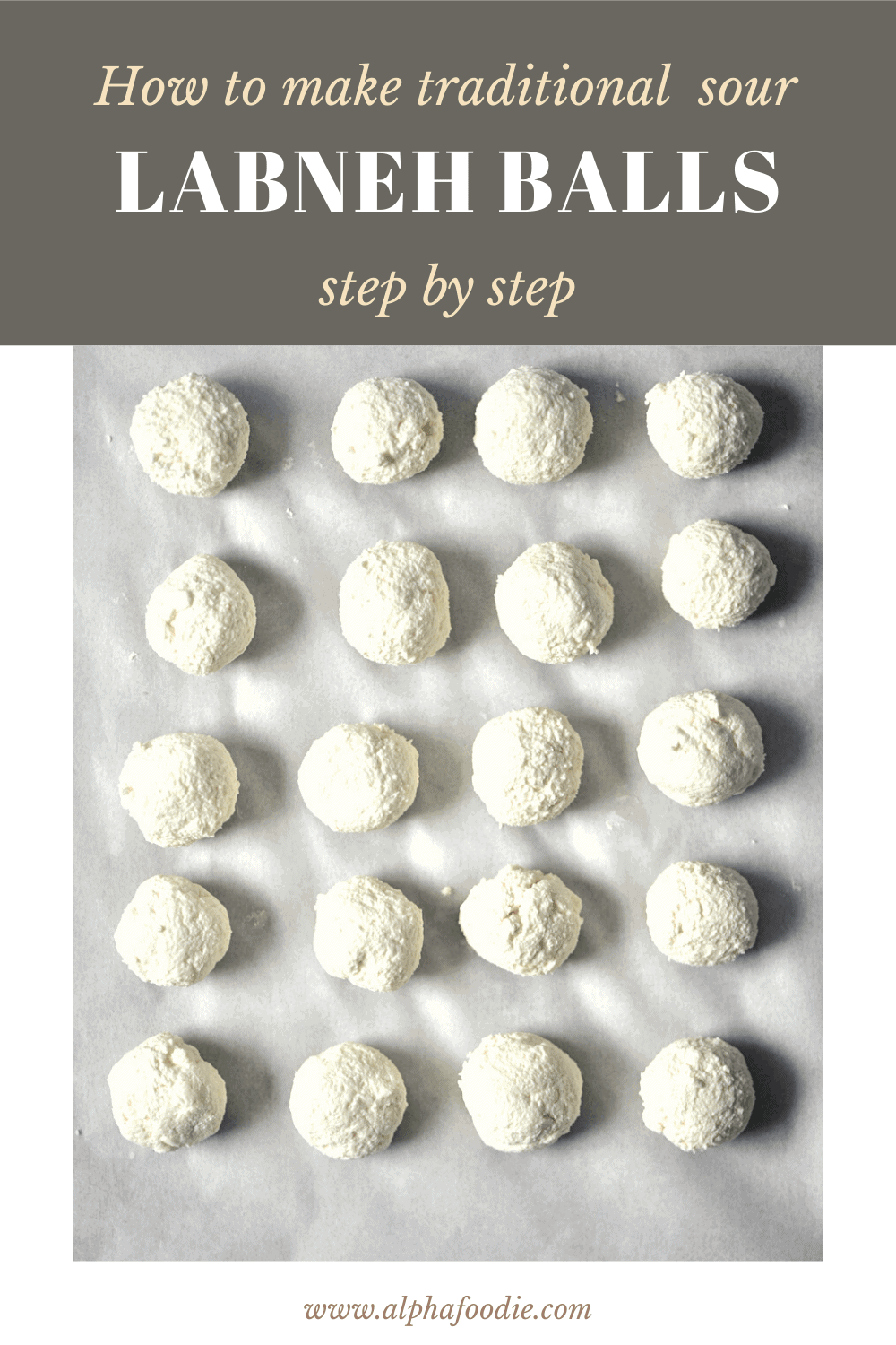 Homemade Labneh Recipe - Alphafoodie