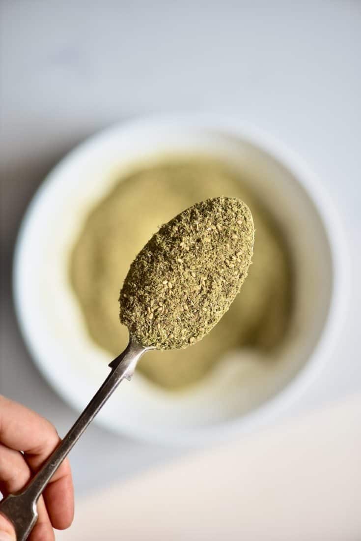 Traditional Lebanese Zaatar Blend (za'atar) - Alphafoodie