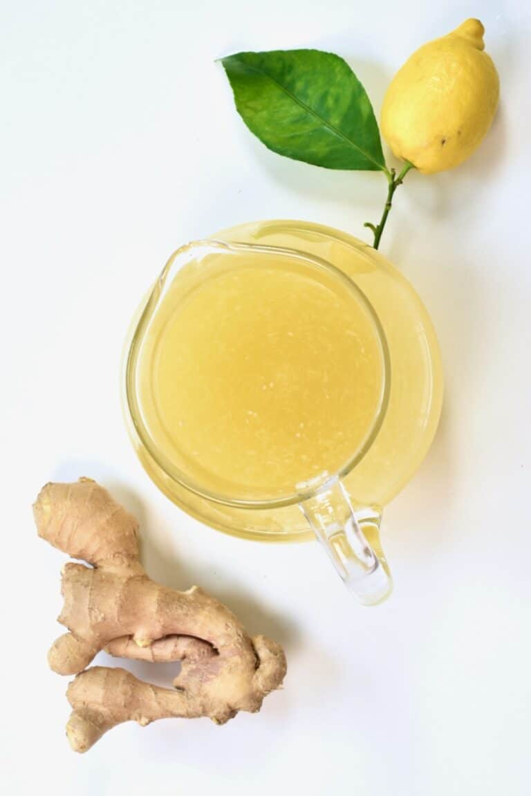 Simple Ginger Lemonade - Alphafoodie