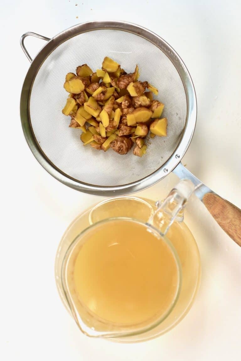 Simple Ginger Lemonade - Alphafoodie