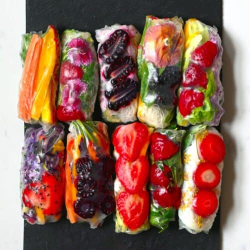 Fresh Summer Rolls (+ Dipping Sauces) - Alphafoodie
