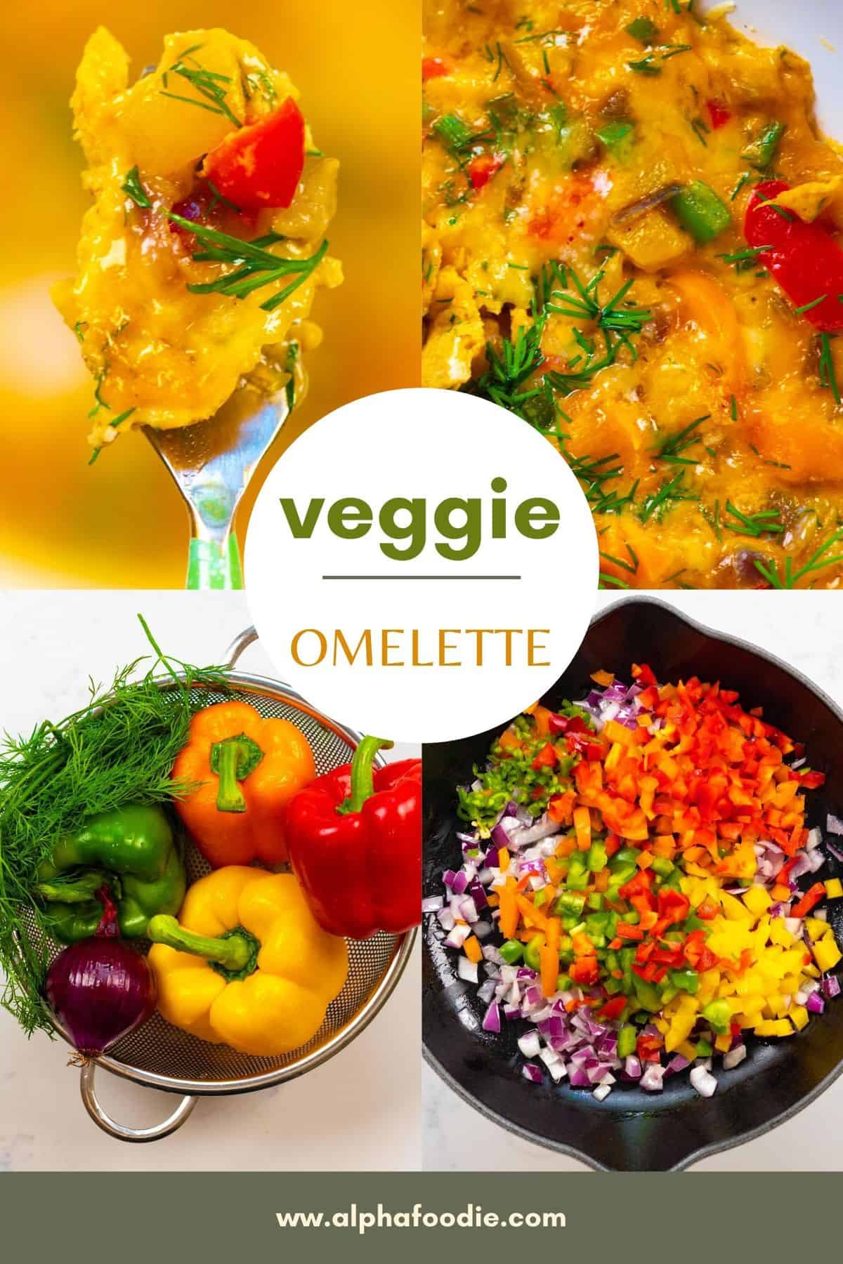 How To Make A Veggie Omelette (with tips) - Alphafoodie