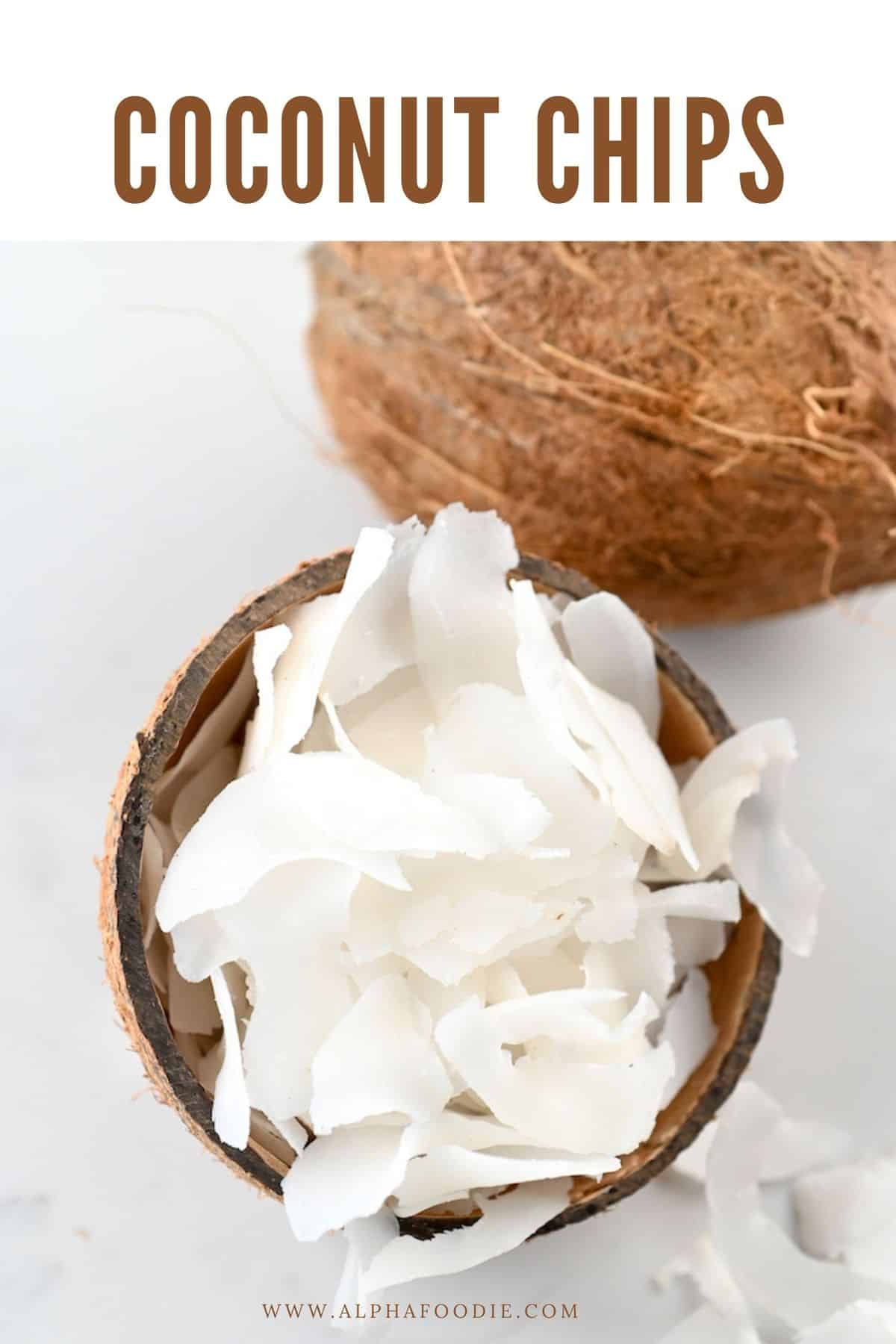 How To Make Coconut Flakes (Coconut Chips) - Alphafoodie