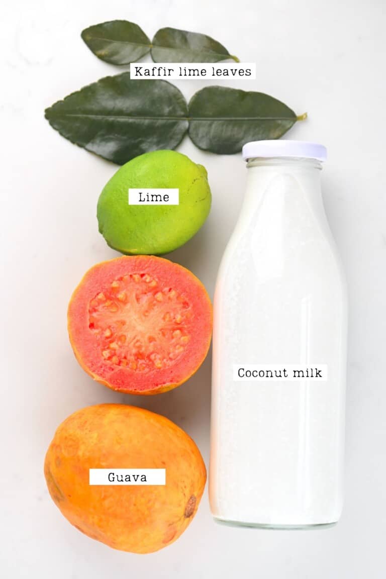 Tropical Guava Smoothie (Guava Cocktail) - Alphafoodie