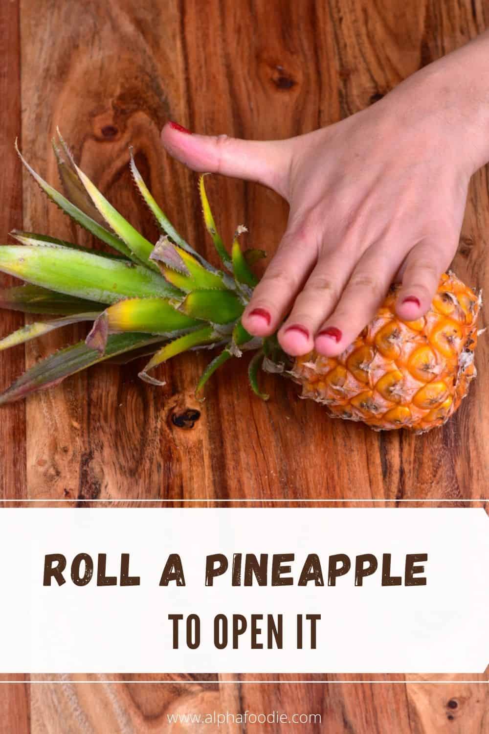 How To Cut A Pineapple Peeling Pineapple Hack Alphafoodie How To Cut A Pineapple Peeling Pineapple Hack Alphafoodie