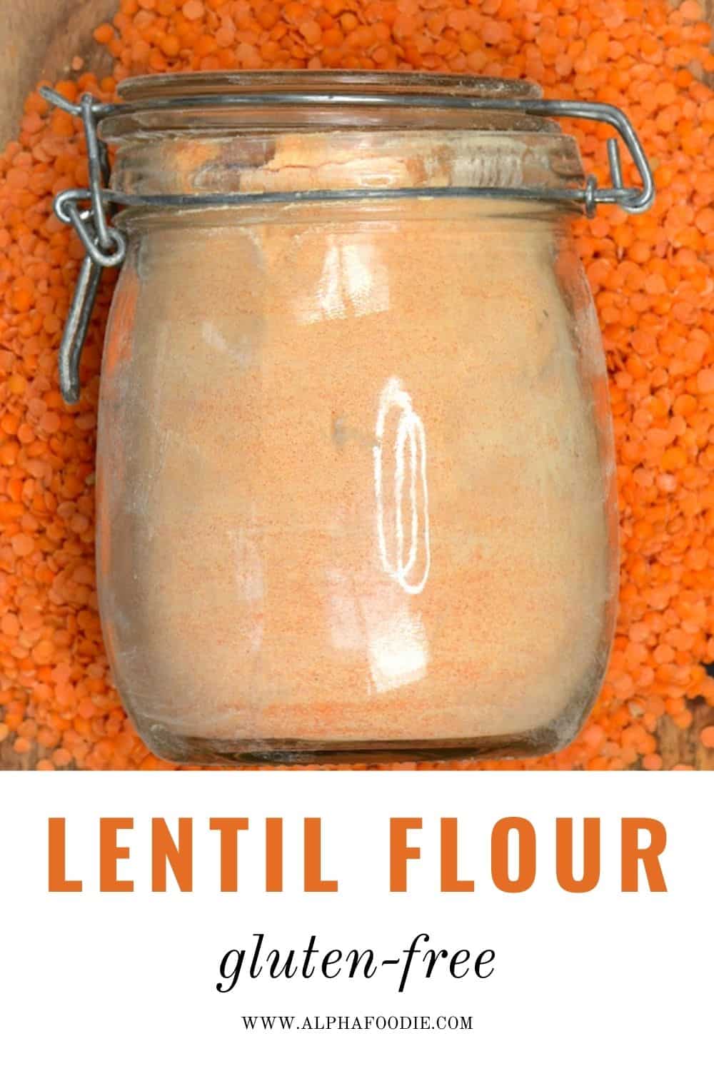 How to Make Lentil Flour - Alphafoodie