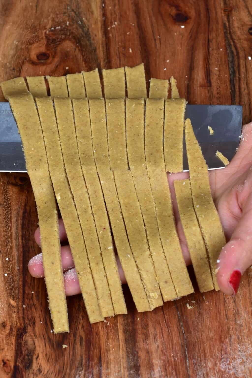 How To Make Oat Pasta (3 Ingredient Gluten-free Pasta) - Alphafoodie