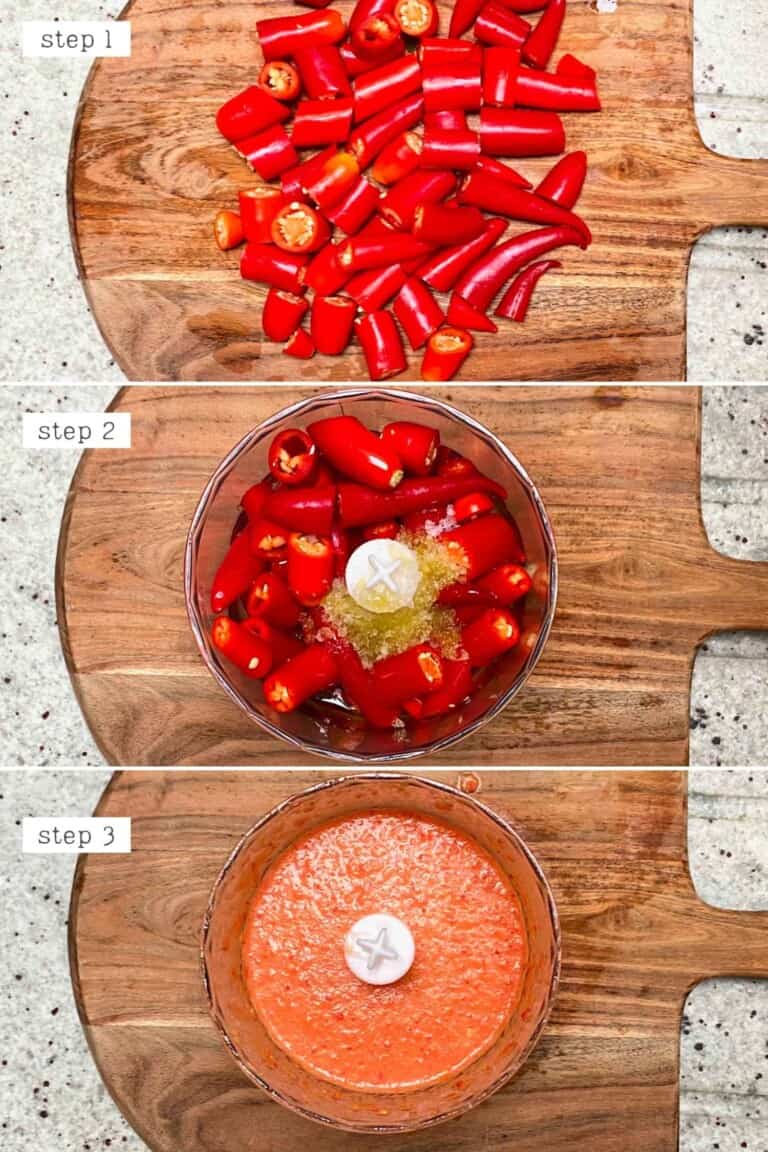Simple Homemade Chili Sauce (Red Chilli Sauce) - Alphafoodie