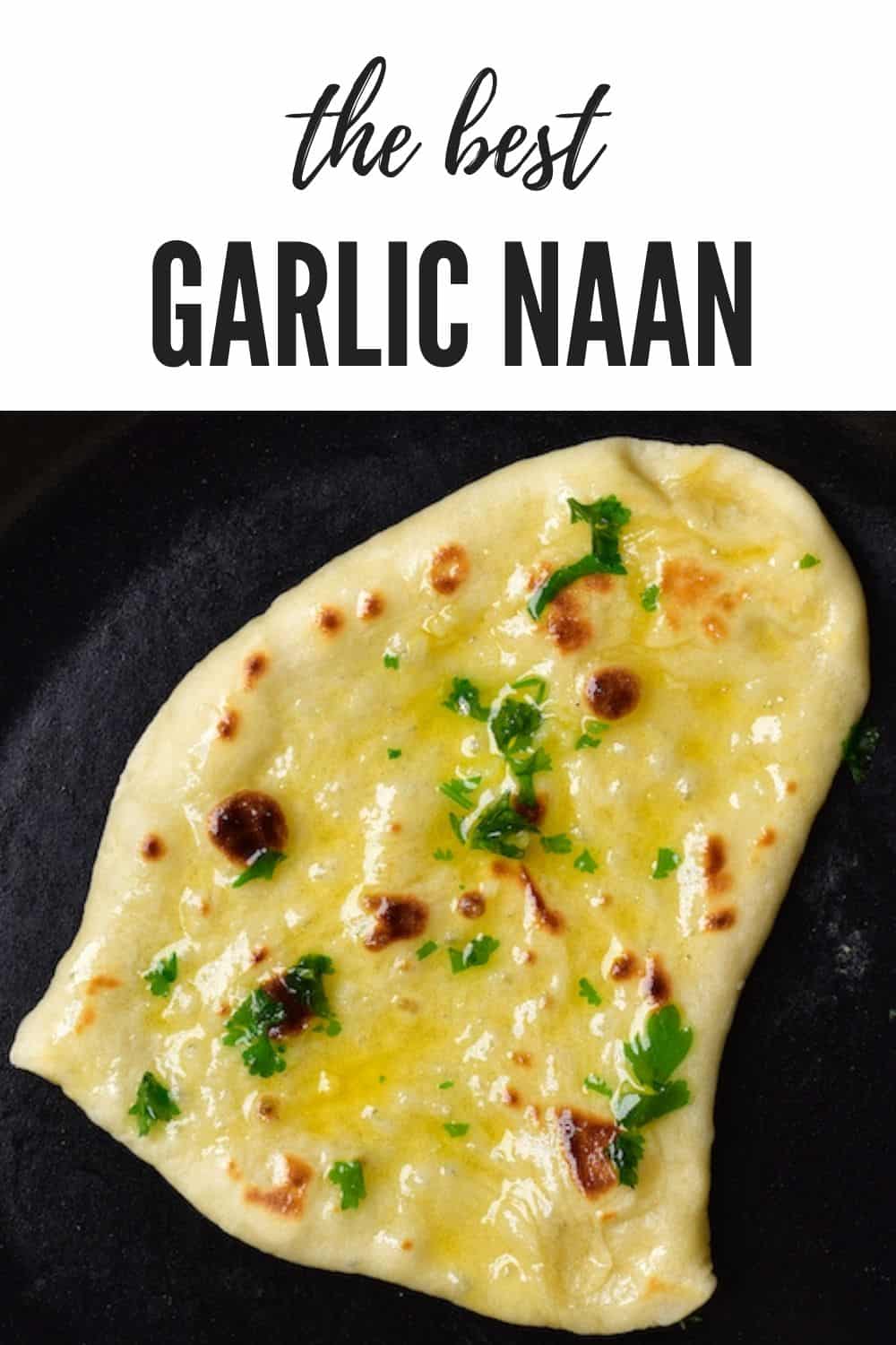 Homemade Garlic Naan Bread (Indian Flatbread) - Alphafoodie