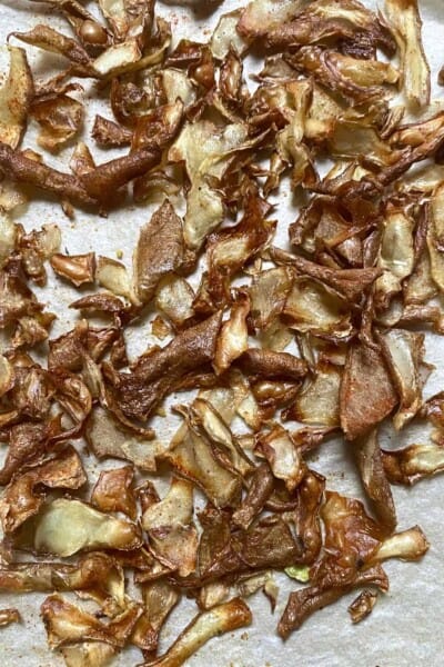 Homemade Baked Potato Skin Chips - Alphafoodie