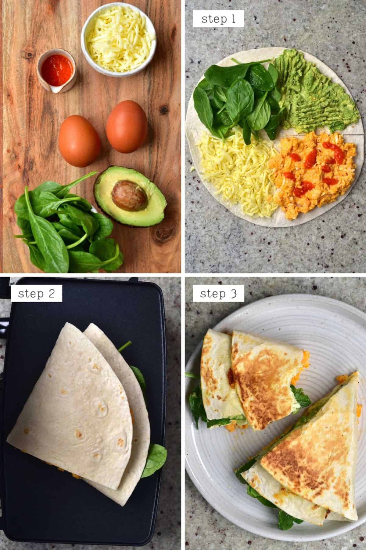 7+ Healthy Breakfast Quesadillas (Viral Tortilla Hack for Breakfast ...