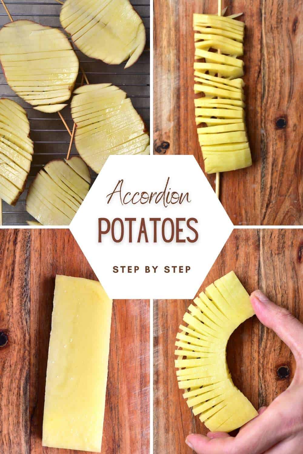 Crispy Accordion Potatoes (On A Stick) - Alphafoodie