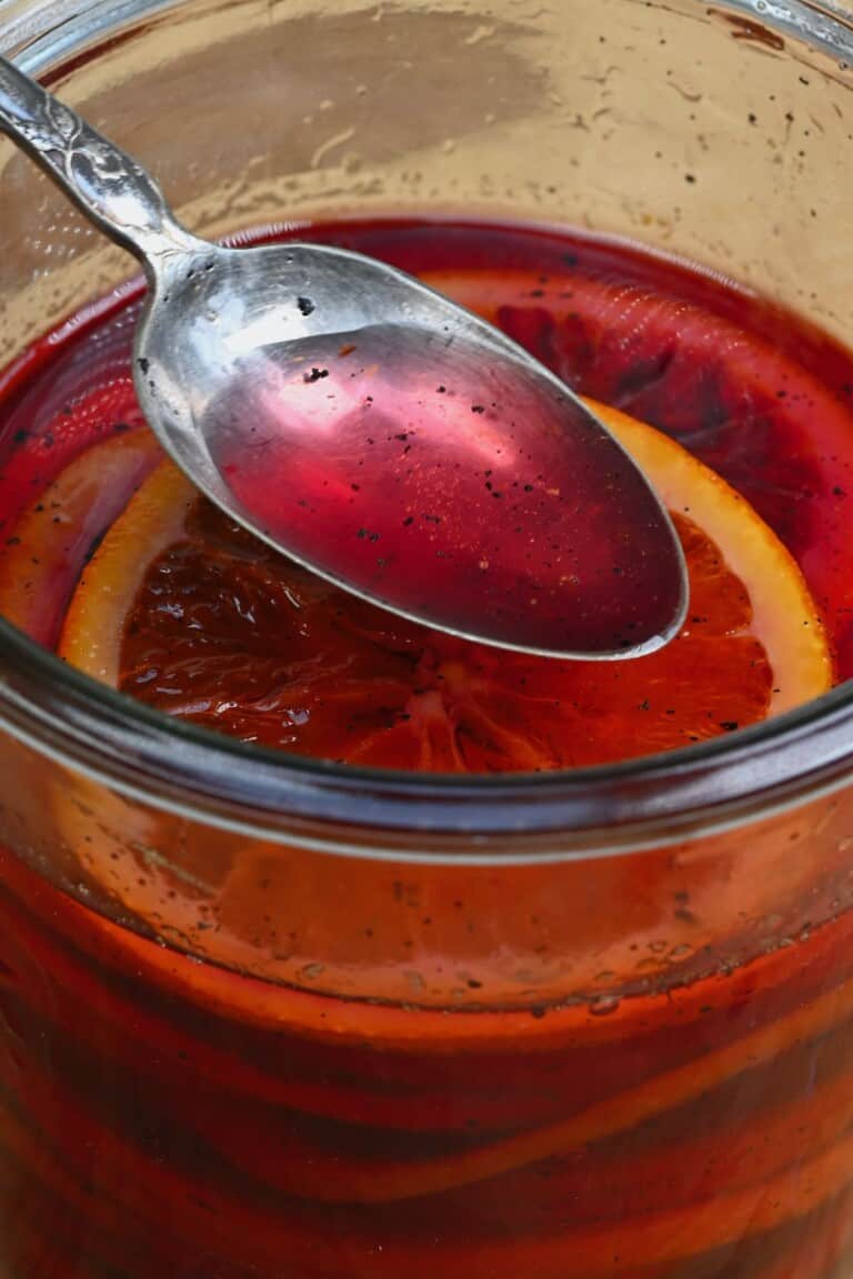 Candied Orange Slices in Syrup (Caramelized Orange) - Alphafoodie