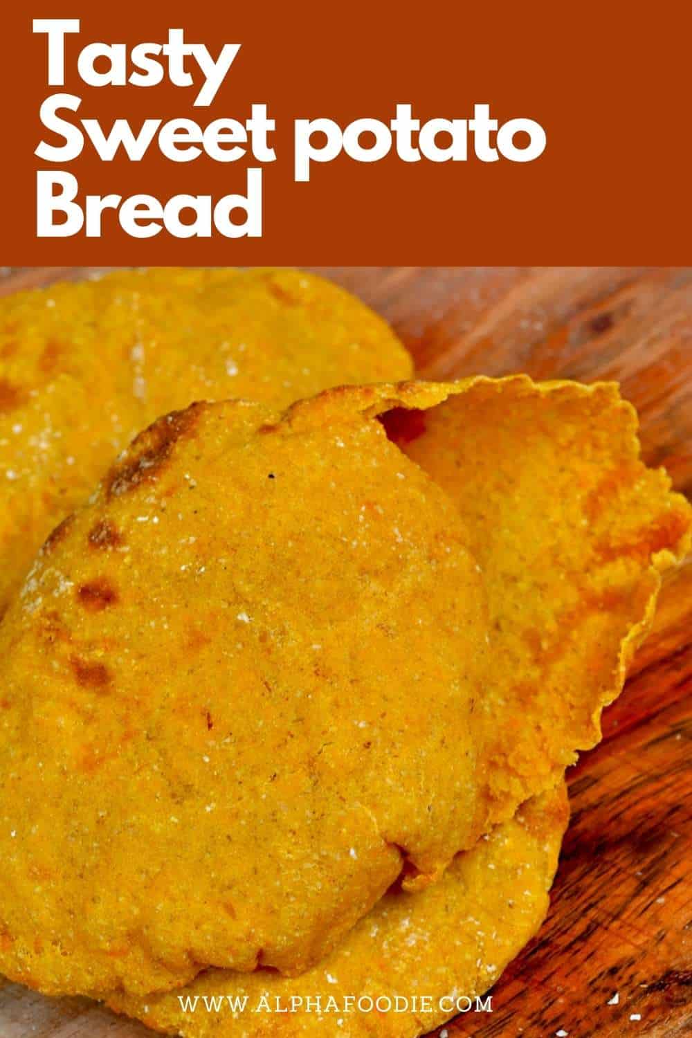 2-Ingredient Sweet Potato Flatbread (Gluten-free) - Alphafoodie