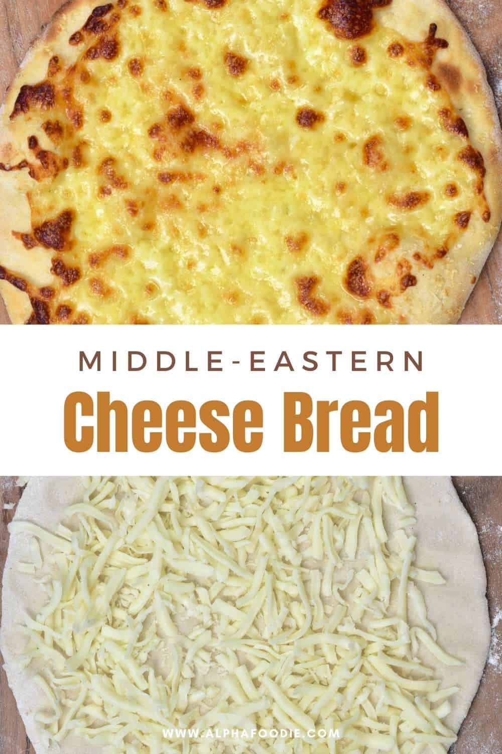 Easy Cheese Flatbread (Cheese Manakish) - Alphafoodie