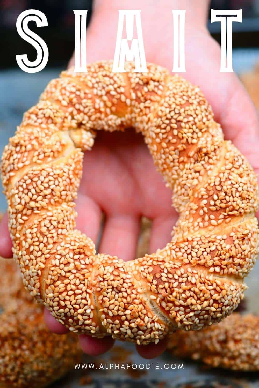 How To Make Simit (Turkish Bagel) - Alphafoodie