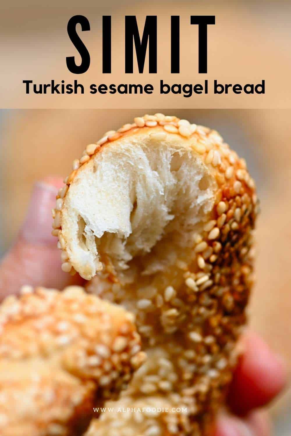 How To Make Simit (Turkish Bagel) - Alphafoodie