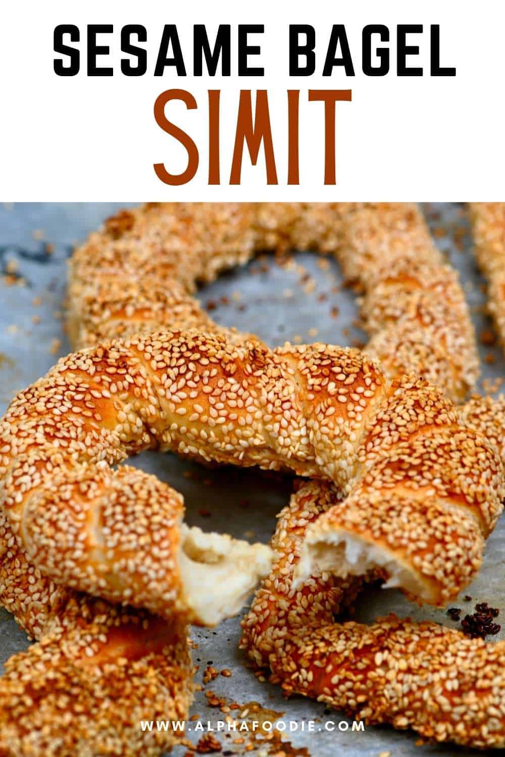 How To Make Simit (Turkish Bagel) - Alphafoodie