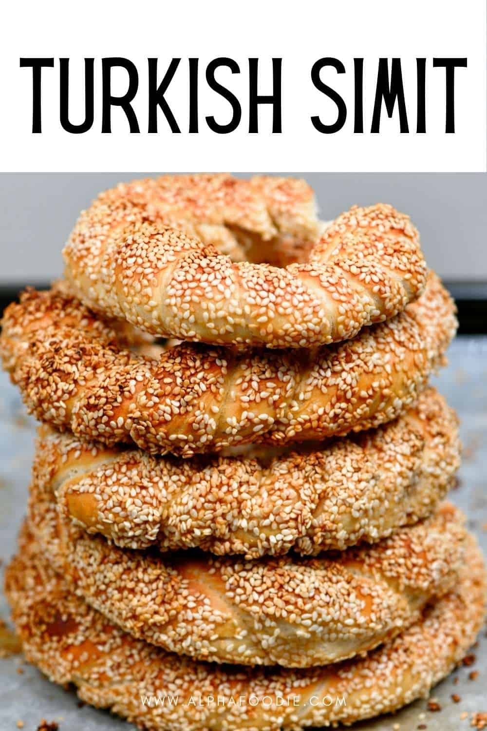 How To Make Simit (Turkish Bagel) - Alphafoodie