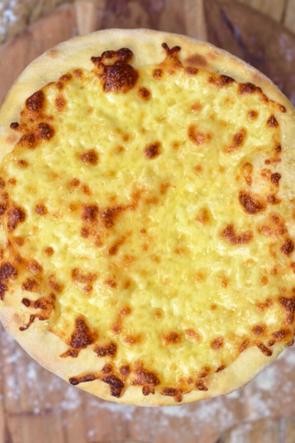 Easy Cheese Flatbread (Cheese Manakish) - Alphafoodie
