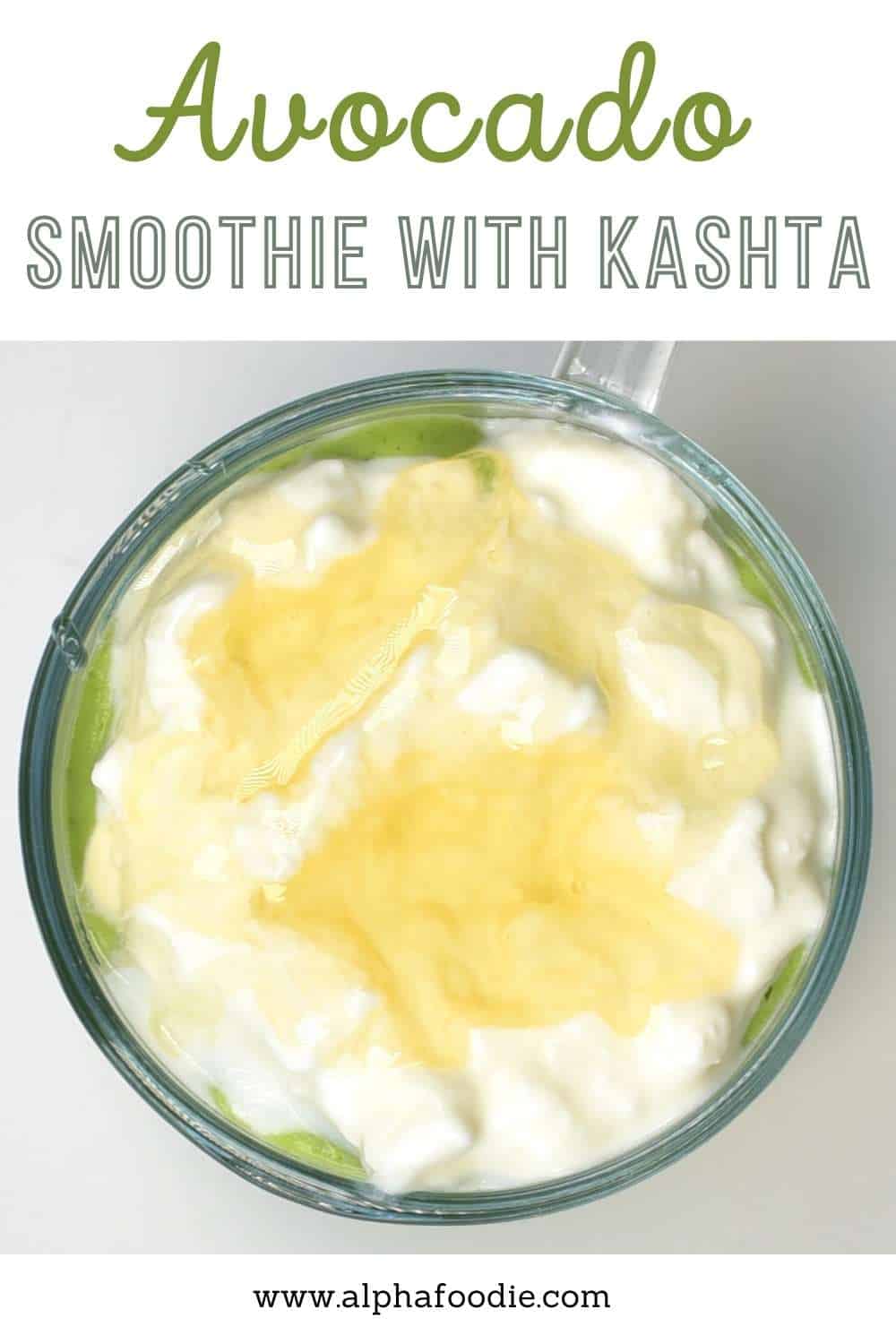 Creamy Banana Avocado Smoothie Recipe - Alphafoodie