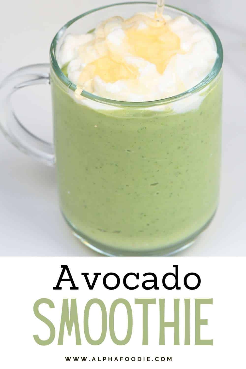 Creamy Banana Avocado Smoothie Recipe - Alphafoodie