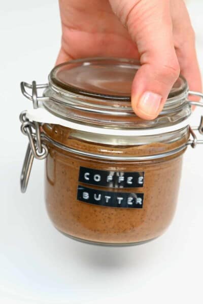 Coffee Peanut Butter Spread (Espresso Spread) - Alphafoodie