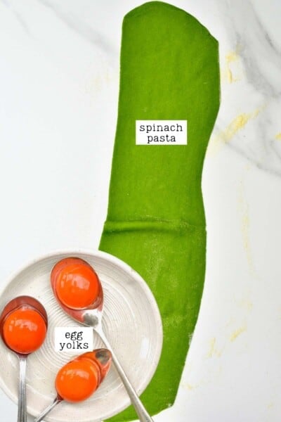 Homemade Egg Yolk Ravioli (Raviolo al Uovo) - Alphafoodie