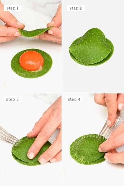 Homemade Egg Yolk Ravioli (Raviolo al Uovo) - Alphafoodie