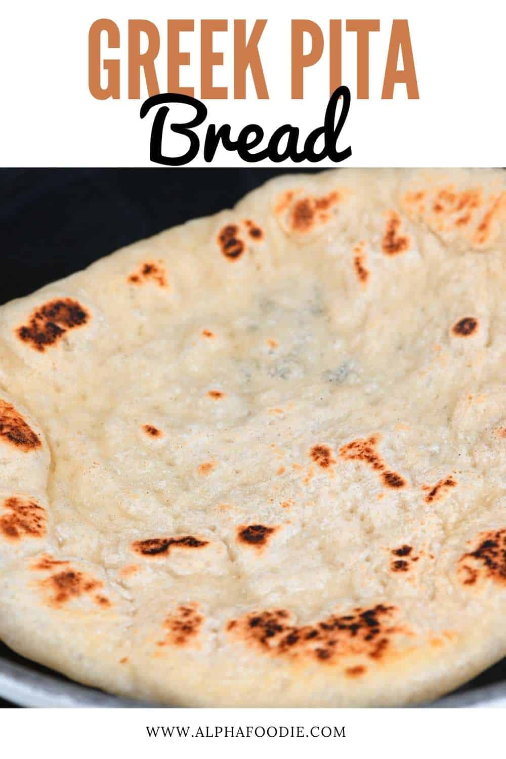 How to Make Greek Pita (Gyro Bread) - Alphafoodie