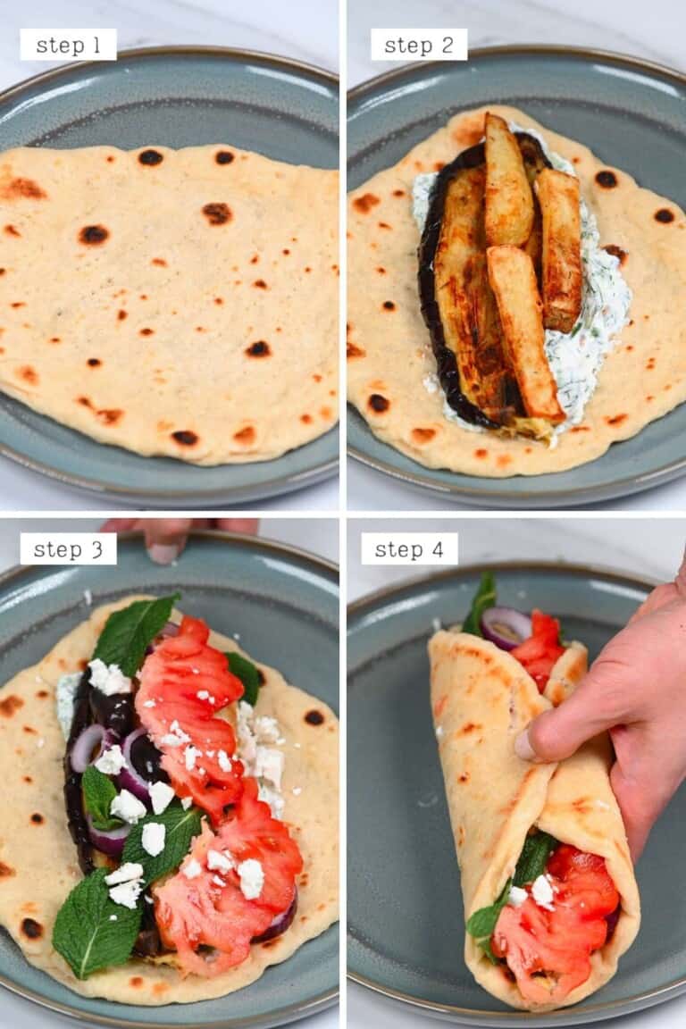 How to Make Greek Pita (Gyro Bread) - Alphafoodie