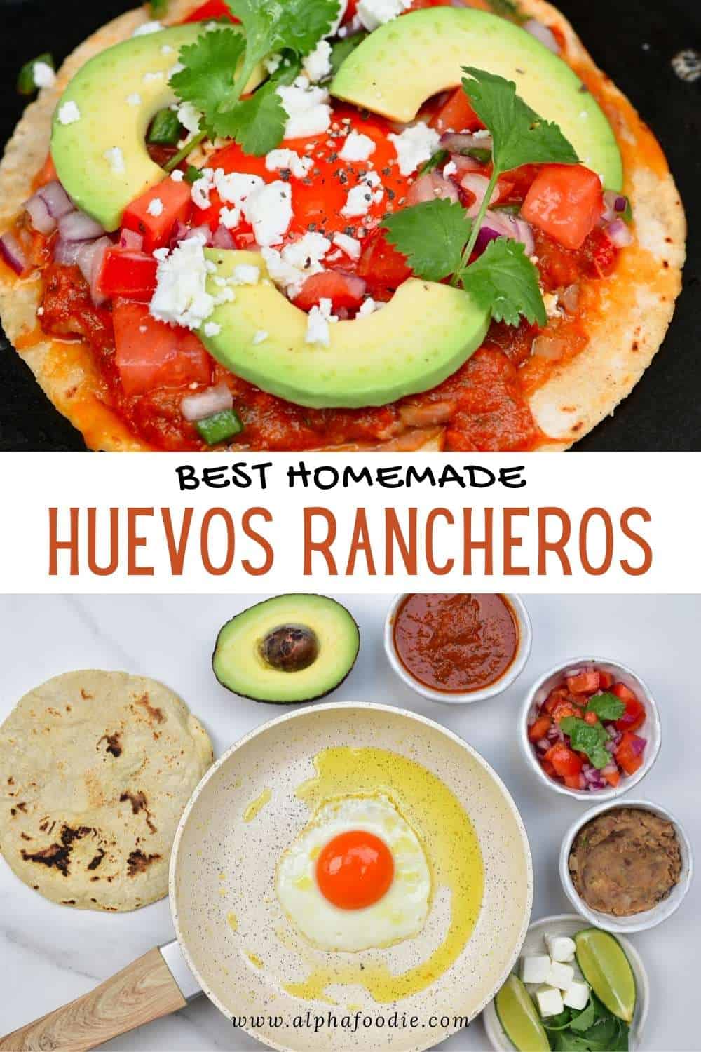 Mexican Huevos Rancheros Recipe (Mexican Breakfast) - Alphafoodie