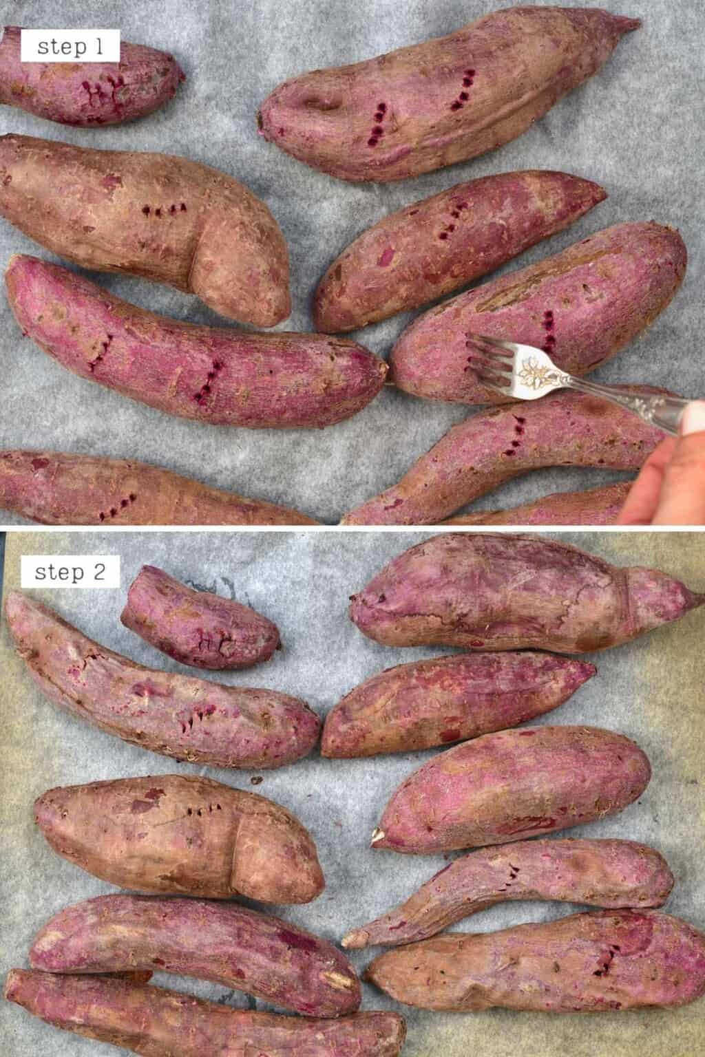 How to Make Ube Powder / Purple Sweet Potato Powder - Alphafoodie