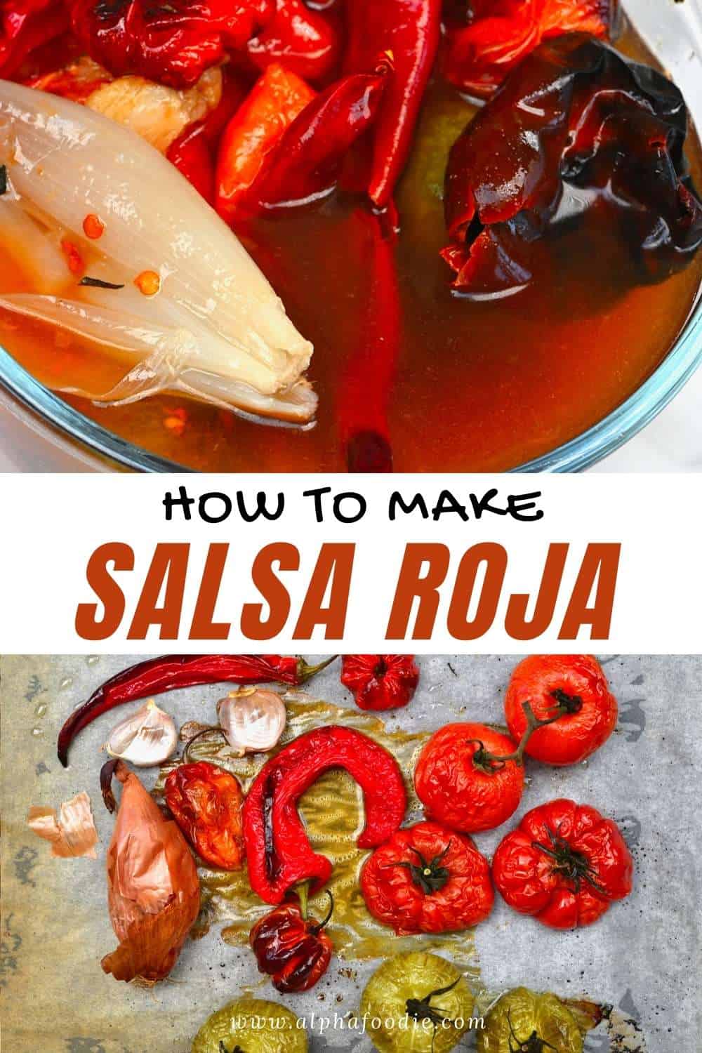 Mexican Salsa Roja Recipe (Roja Sauce) - Alphafoodie