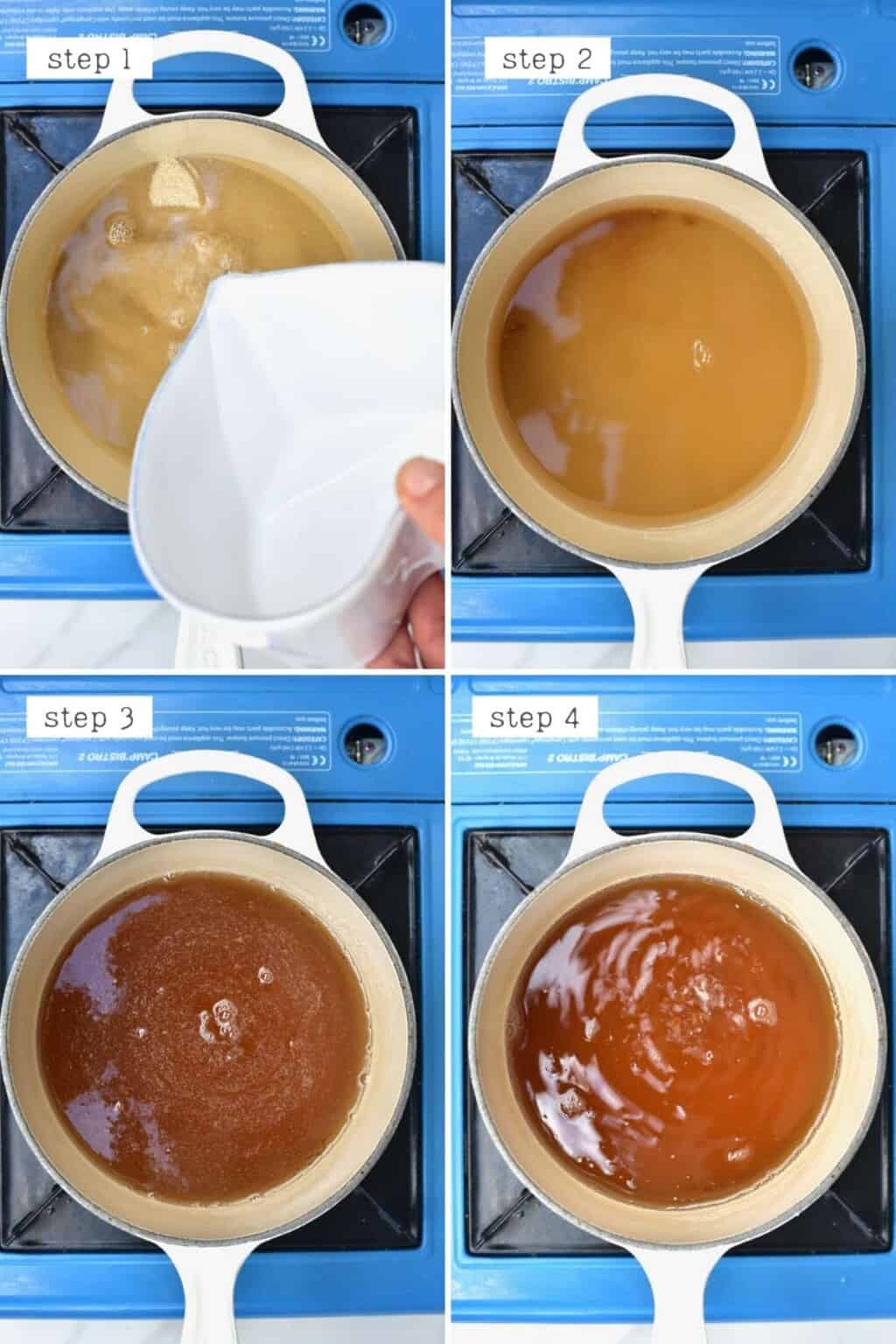 How to Make Simple Syrup (White, Cane, Brown, etc. Sugar Syrup)