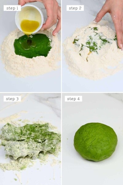 How to Make Spinach Noodles (Green Pasta Dough) - Alphafoodie