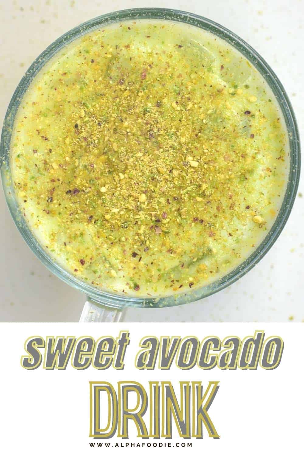 Vietnamese Avocado Shake (Sinh To Bo/ Avocado Milk) - Alphafoodie