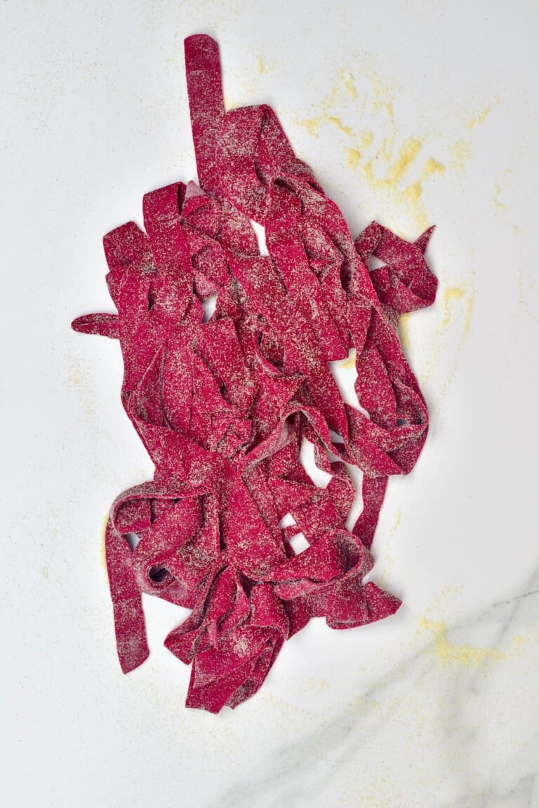 How to Make Beet Pasta (Pink Pasta Recipe) - Alphafoodie